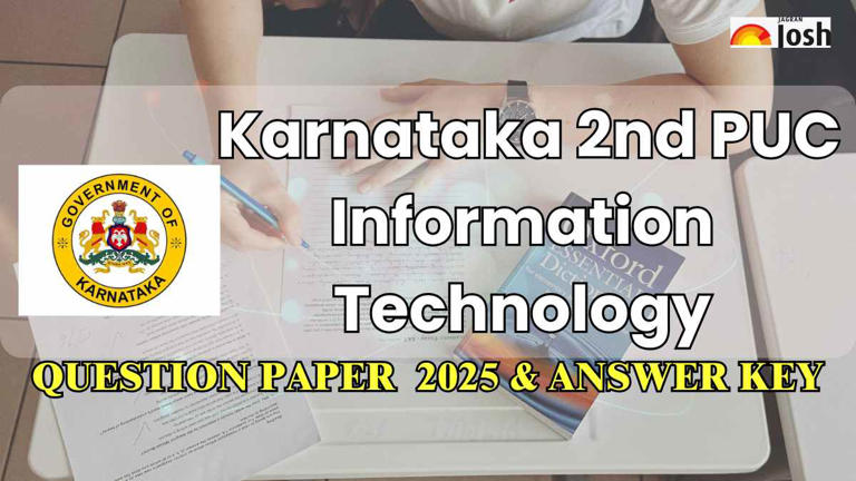 Karnataka 2nd PUC Information Technology Question Paper And Answer Key ...