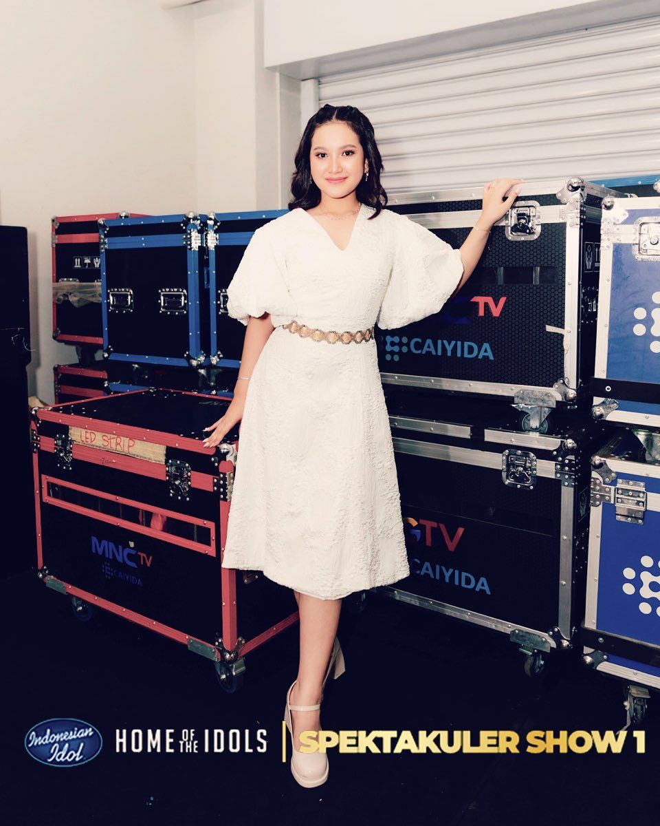 6 Potret Tampilan Menawan Rara Sudirman di Indonesian Idol Musim ke 13