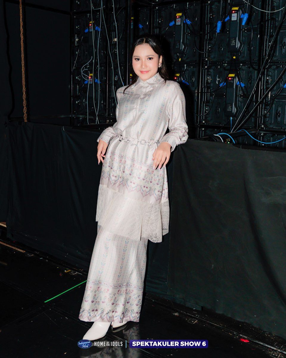 6 Potret Tampilan Menawan Rara Sudirman di Indonesian Idol Musim ke 13