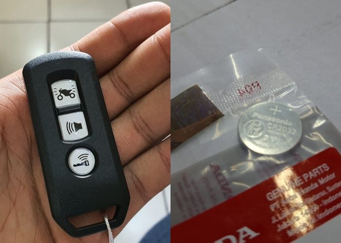 Awas Bikin Susah! Ini Dua Ciri Baterai Remote Keyless Motor Mulai Lemah
