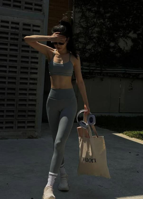 '167cm 46kg' 손나은, 프로 재능러 등극…운동복 하나로 헐리웃 만들어