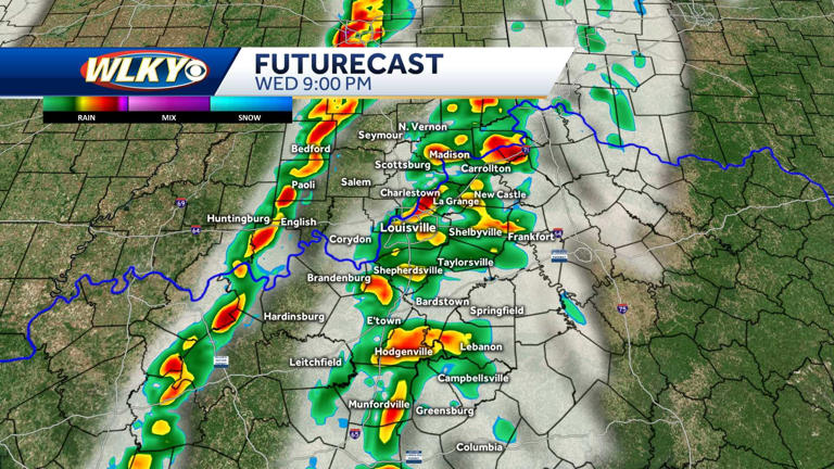 Severe Alert Day: Strong to severe storms possible Wednesday evening