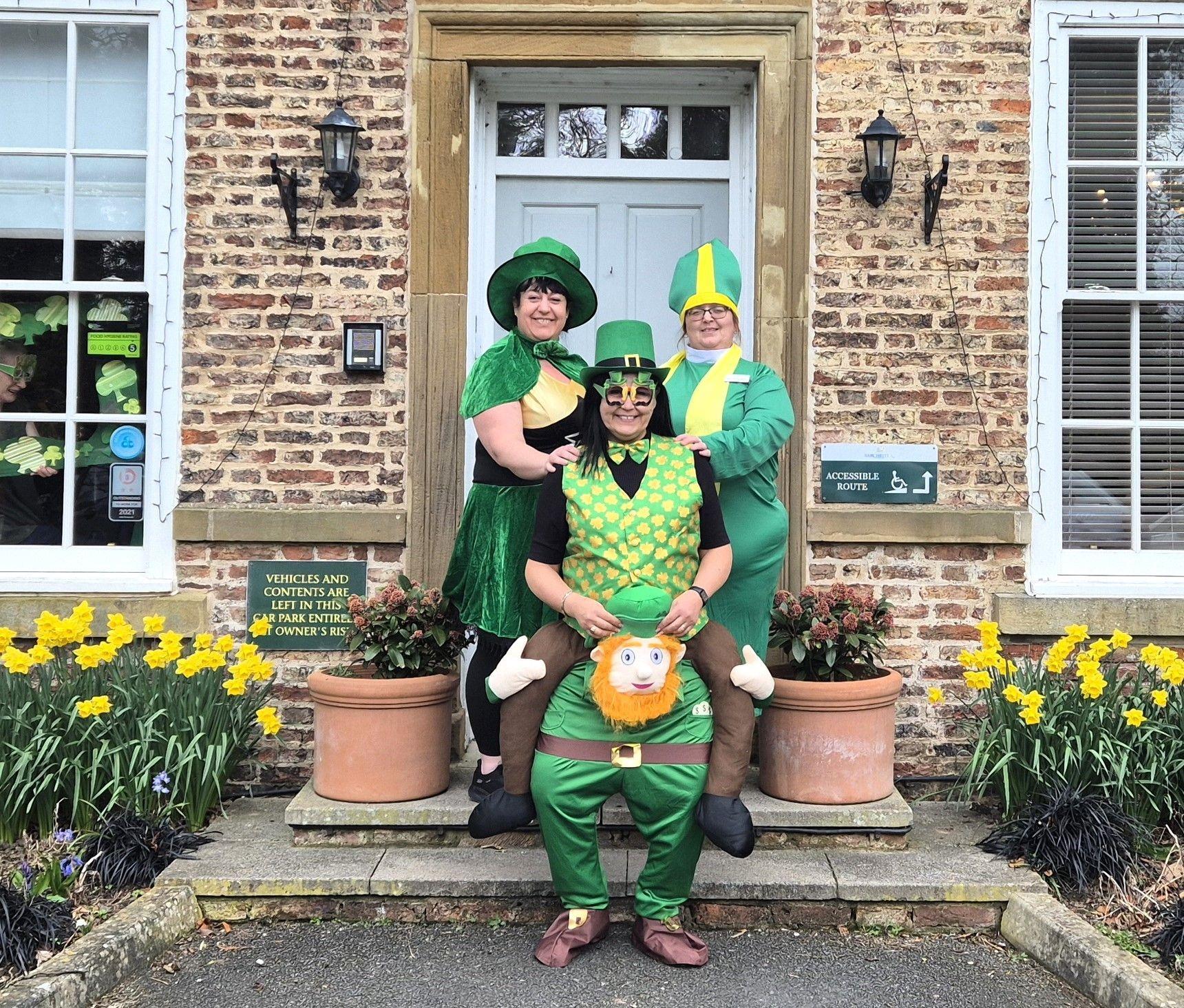 St Patrick's day gets the green light at local care home