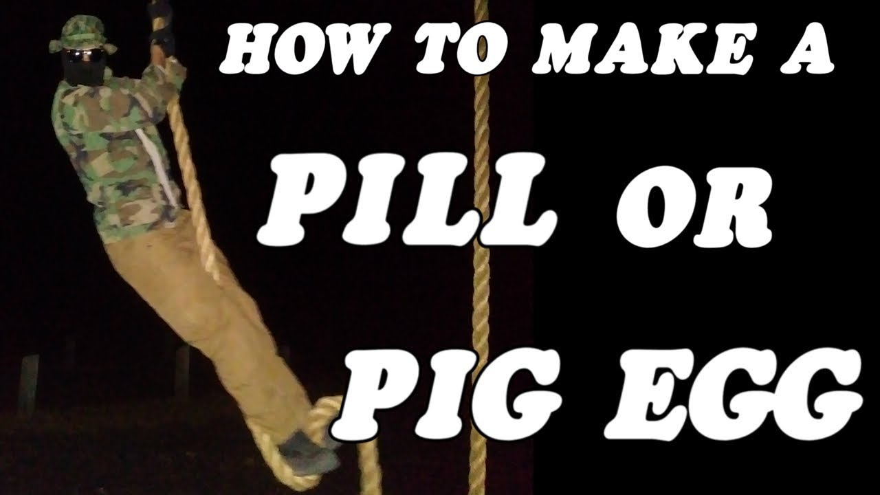 Spec Ops Training Secret: How to Make a Pig Egg Sandbag for Ruck March ...