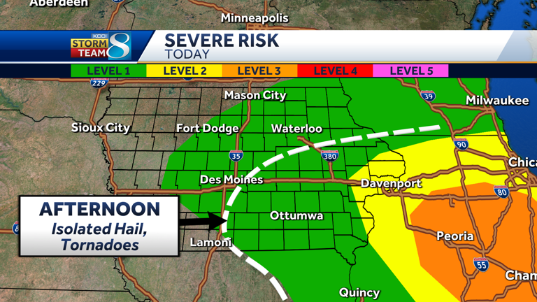 Iowa weather: Recapping Wednesday's winter weather