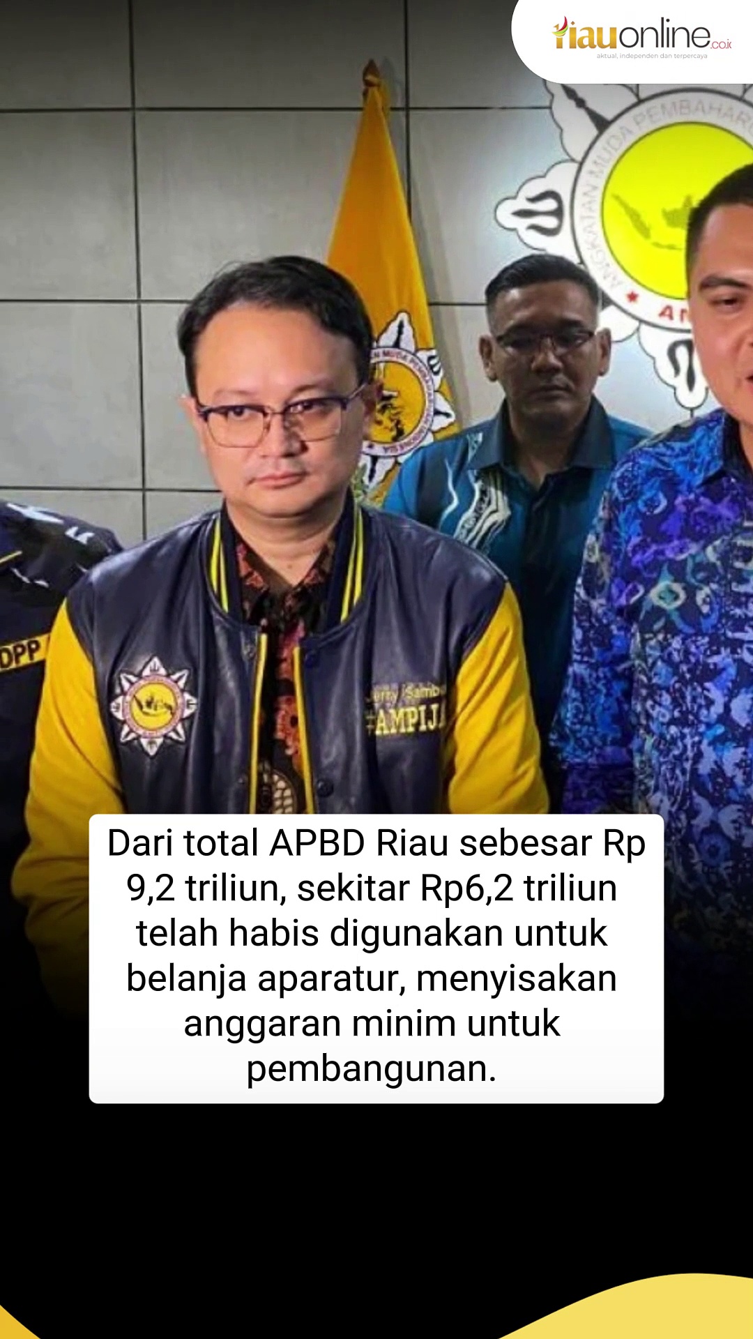 AMPI Laporkan Defisit APBD Riau ke KPK, Desak Pemanggilan Mantan Pj ...