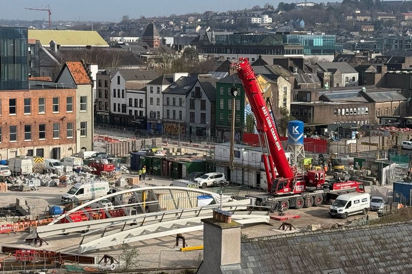 First sight of spans for two new bridges in Cork's historic heart