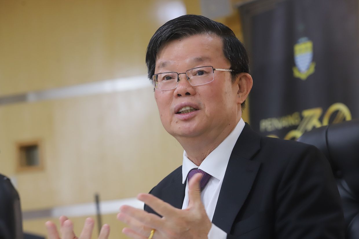 Names of potential Penang governor candidates submitted to PMO, says CM