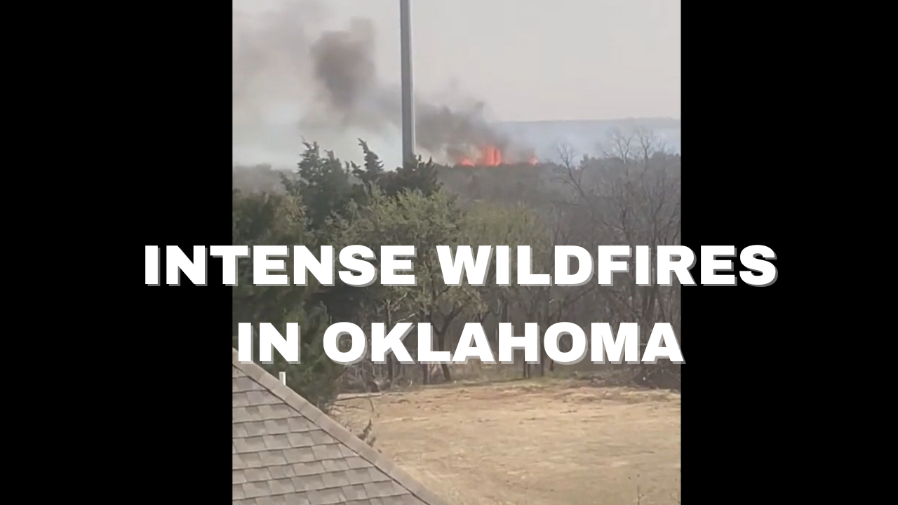 Intense Wildfires Ravage Homes in Oklahoma