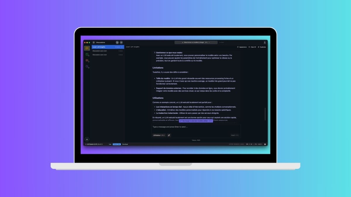 Comment installer un modèle LLM type ChatGPT sur PC ou Mac en local ...