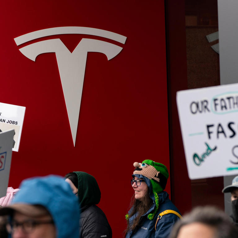 Tesla dealerships targeted as Elon Musk decries "evil attacks"