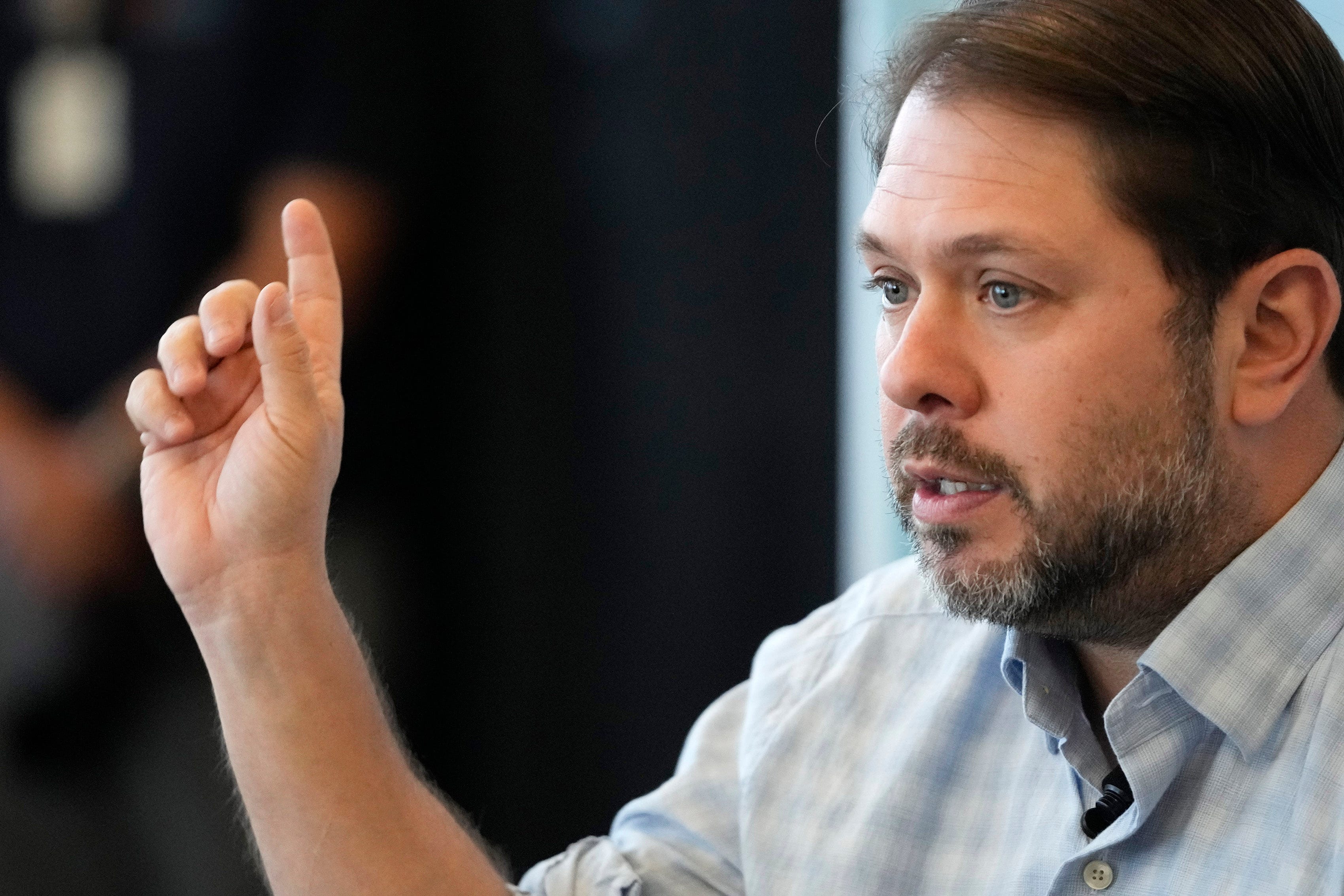 Sen. Gallego is heading to the Iowa State Fair. Does that mean he's ...