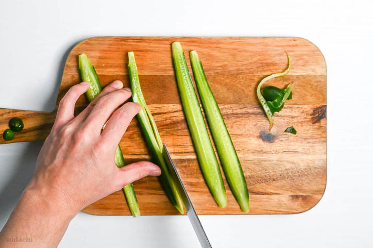 Kappa Maki (Komkommer Sushirol) - Recept