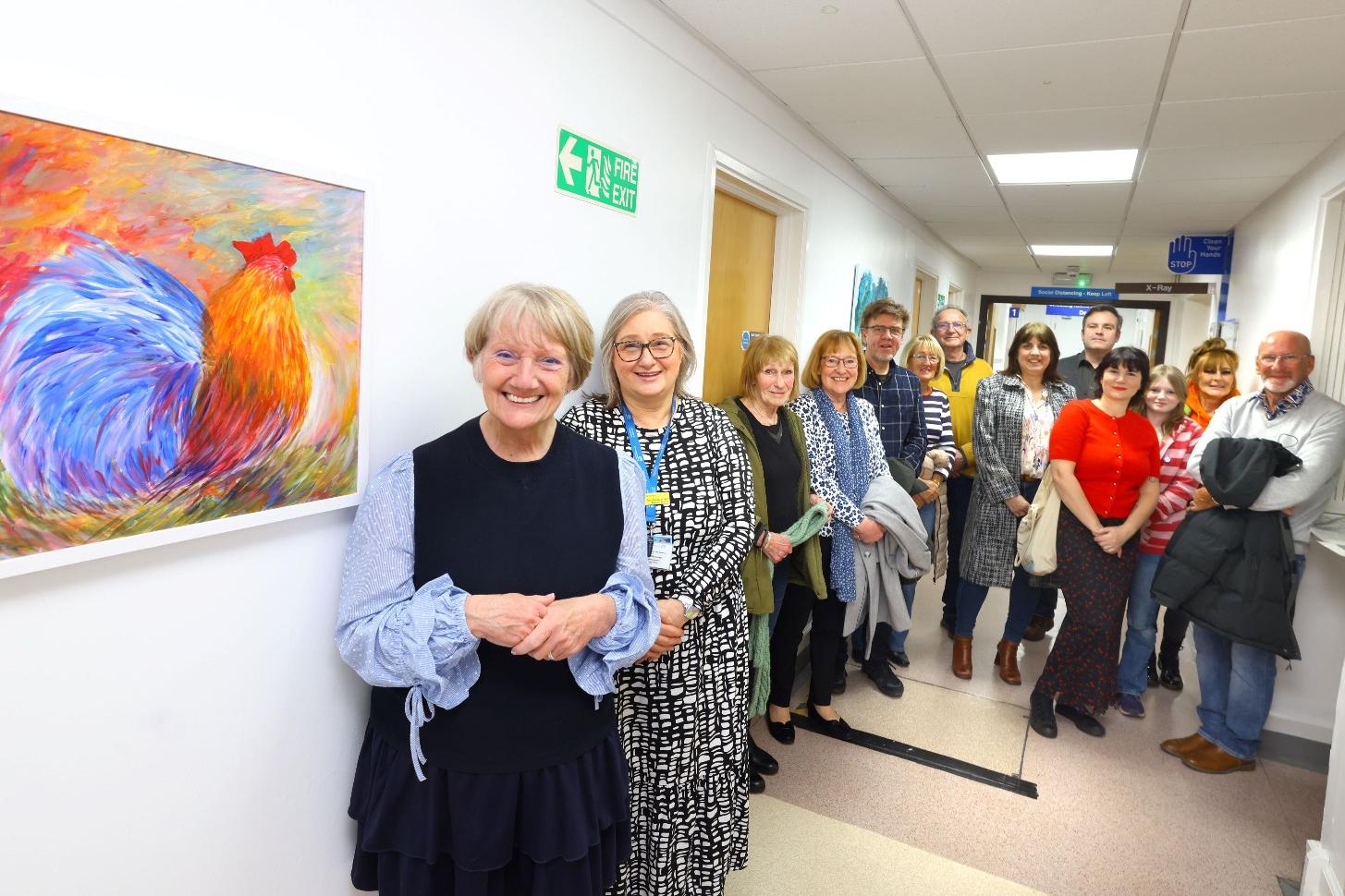 Art exhibition celebrating local talent opens at Berwick Infirmary