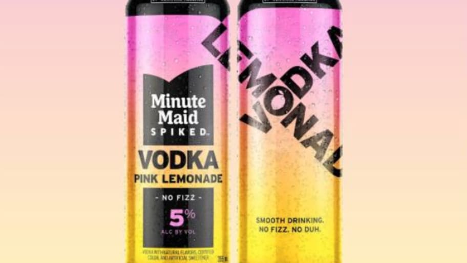 Minute Maid Spiked Vodka Pink Lemonade proves pink isn’t just for Wednesday