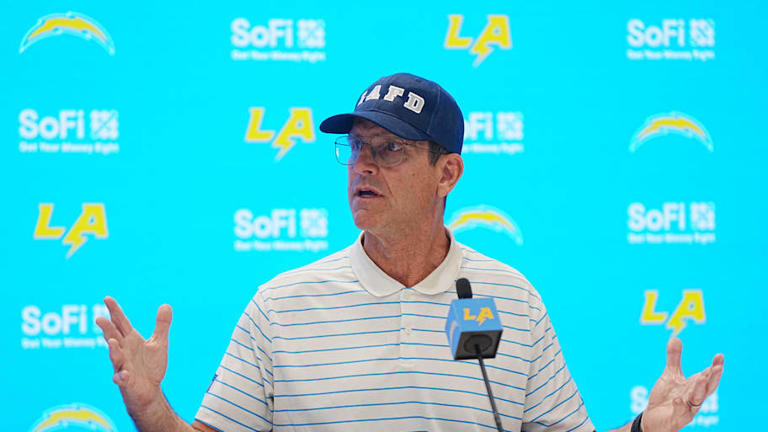 Chargers' Jim Harbaugh reveals health update after offseason procedures