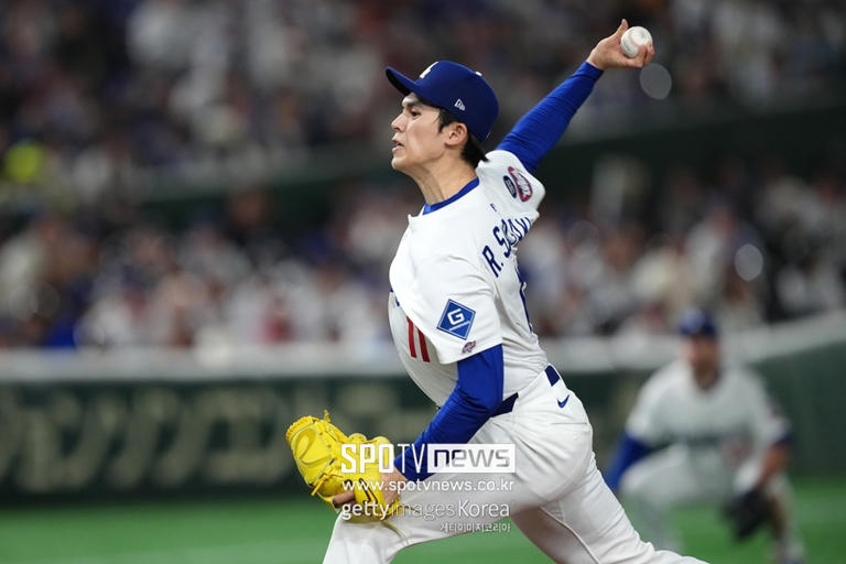 '가볍게 161km 쾅→볼넷 5개 자멸' MLB.com의 사사키 평가 "재능은 확실한데..."