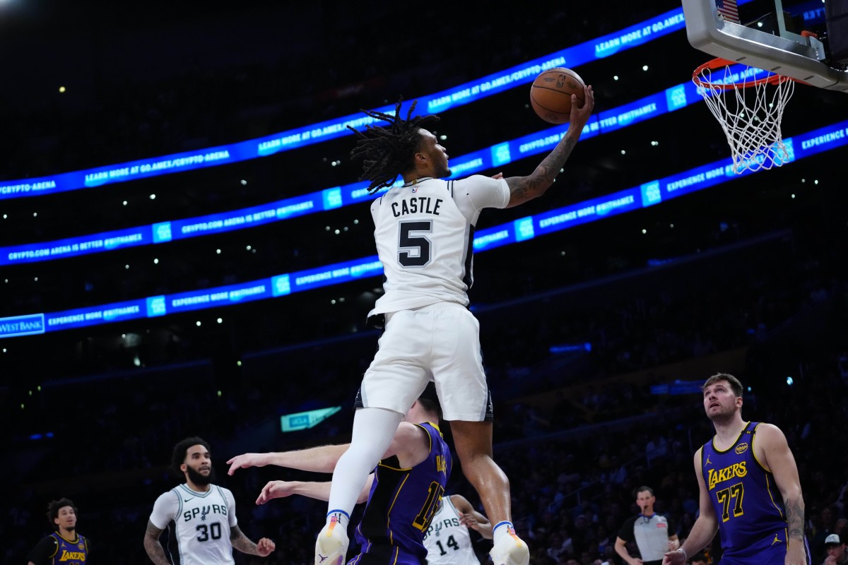 San Antonio Spurs Rookie Stephon Castle Reveals Honest ROTY Thoughts