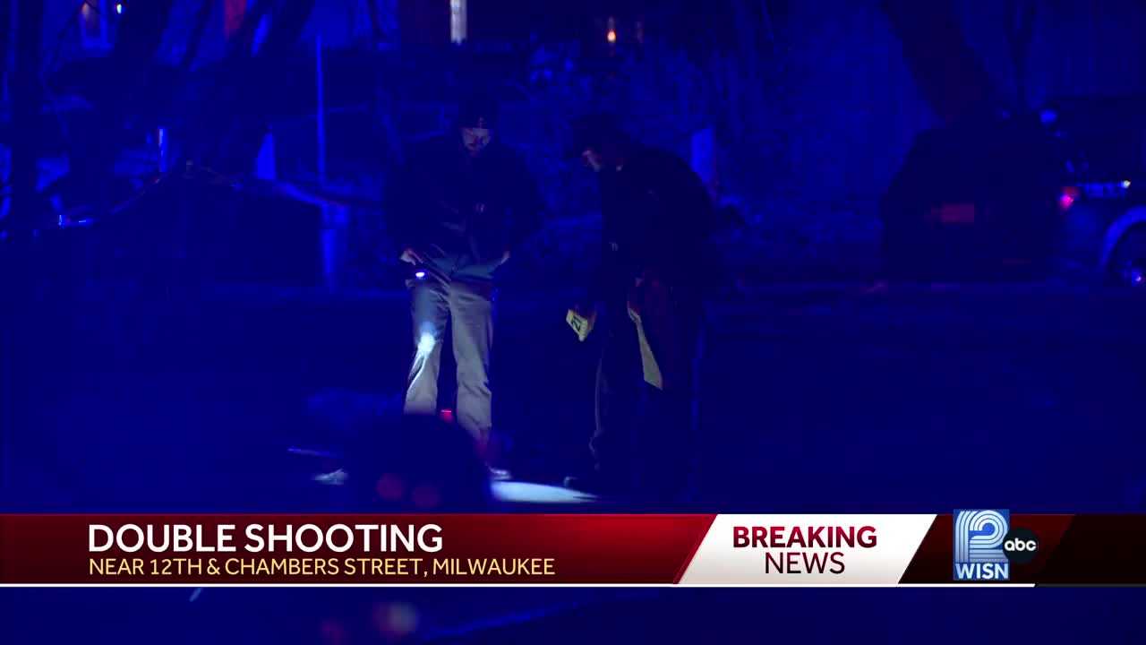 Milwaukee police investigate double shooting Tuesday night