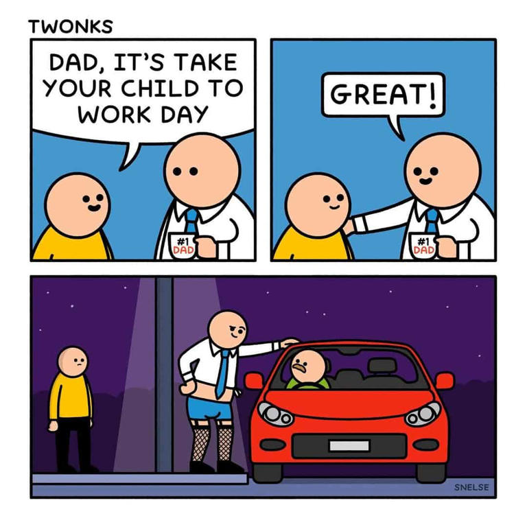 35 Funny But Dark Comics With Twist Endings From Twonks