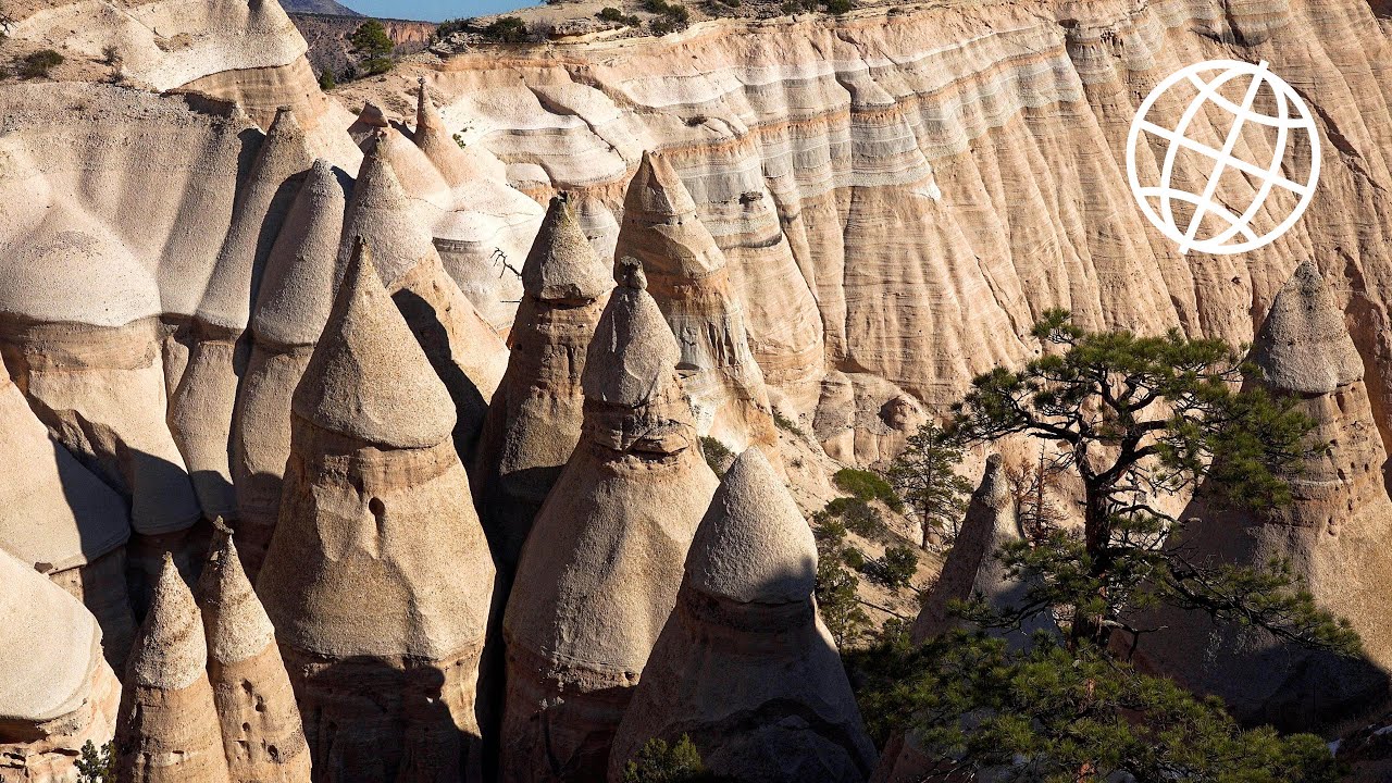 Kasha-Katuwe Tent Rocks National Monument, Nouveau-Mexique, États-Unis ...