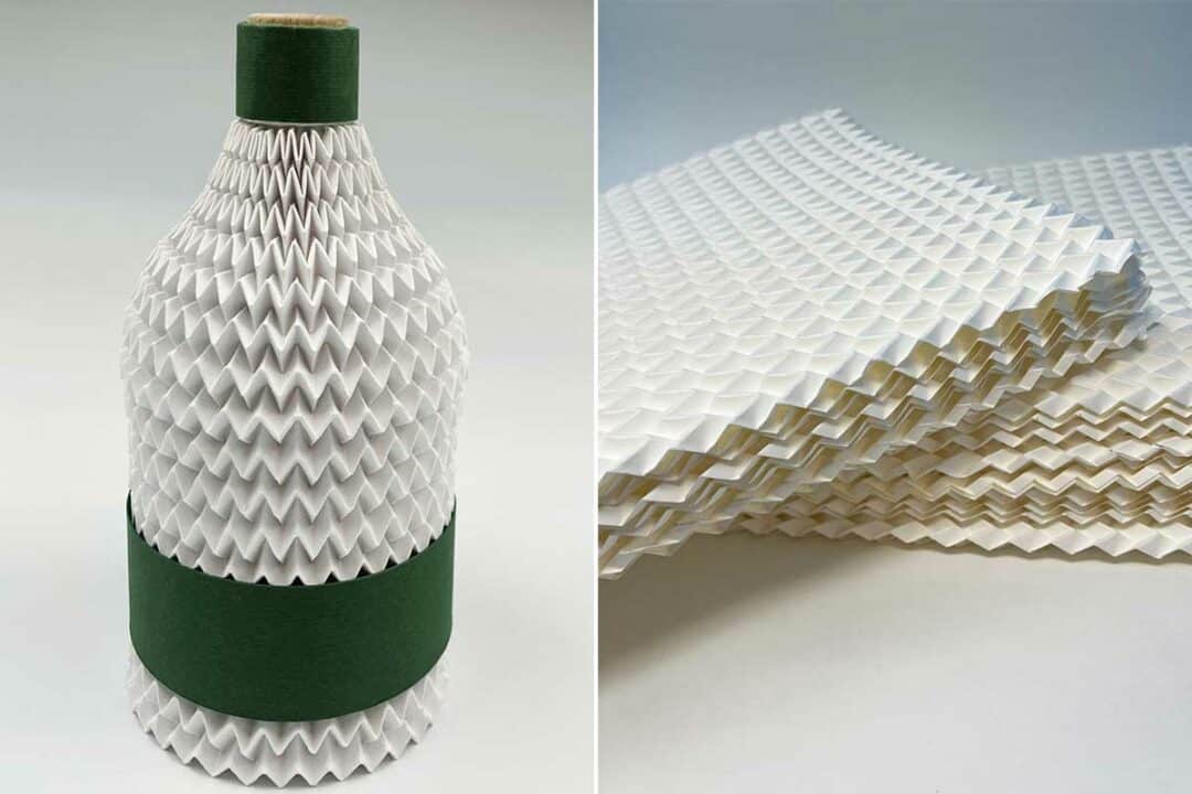 L’invention d’un carton origami qui protège le contenant pour dire ...