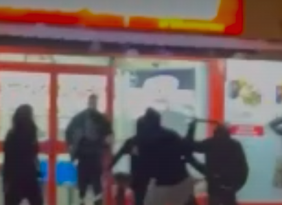 Video: Shocking footage shows machete fight taking place near Villa ...