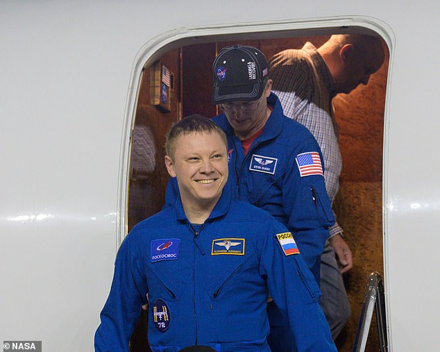NASA releases new photos of astronauts emerging from medical tests