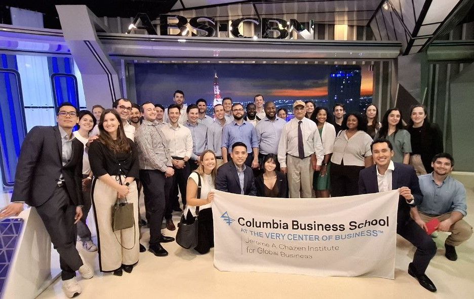 Columbia Business School MBA students visit ABS-CBN anew to learn about ...