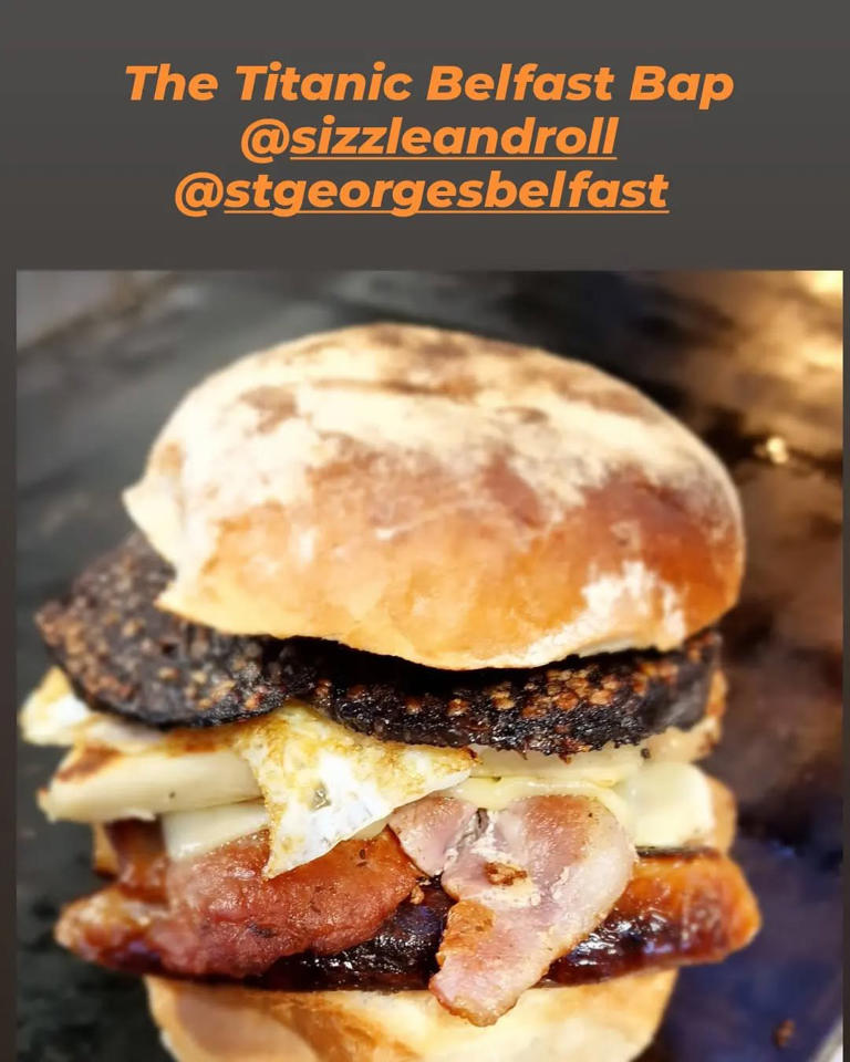 Greasy spoon cafe with £35 Titanic breakfast bap challenge has a pop at ...