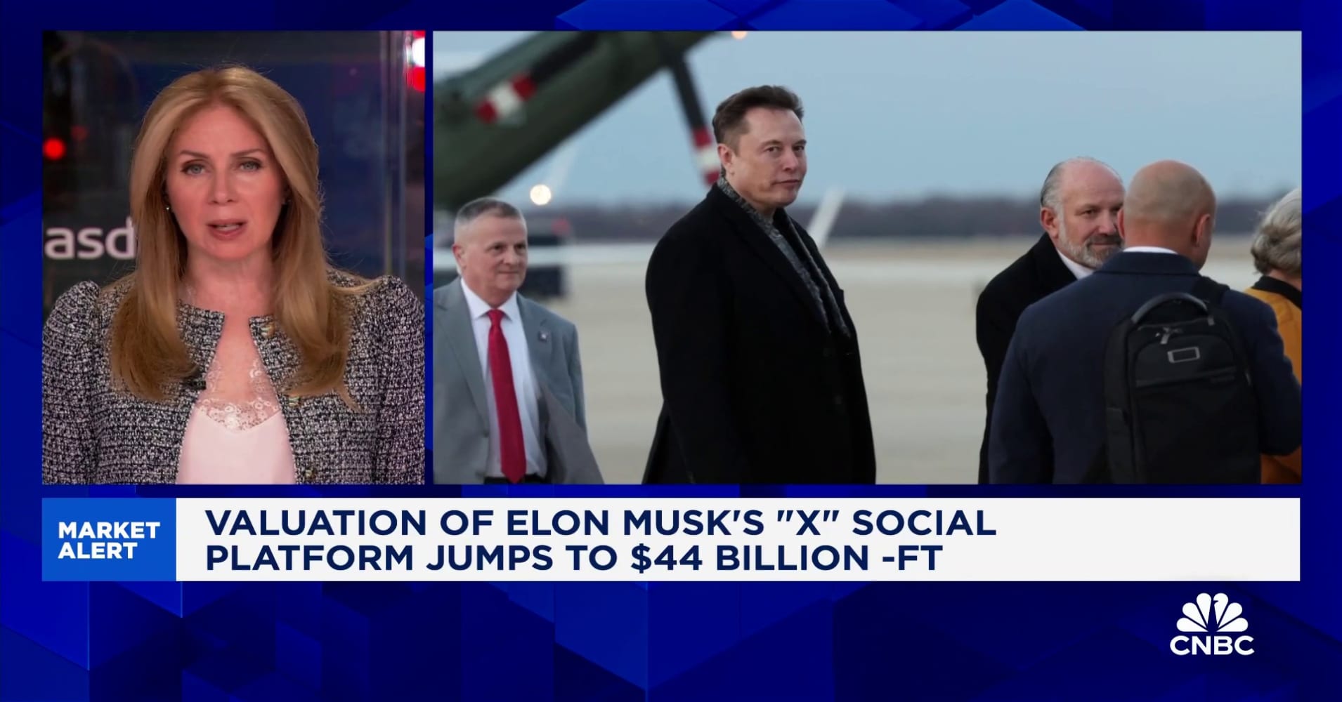 Valuation of Elon Musk's X social platform jumps to $44 billion: Report
