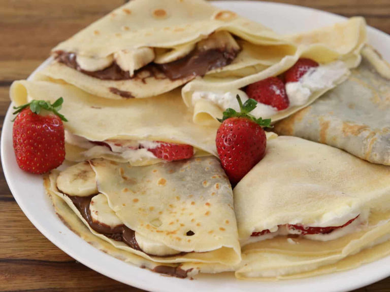 Easy French Breakfast Crepes