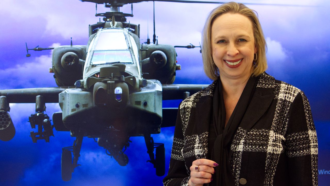 Today's wars show "air superiority matters," says GE Aerospace's Amy Gowder