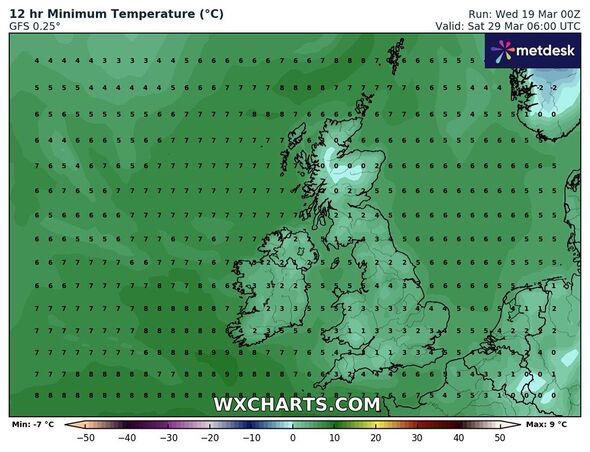 UK weather maps show snow as far south as Hampshire as freezing cold ...