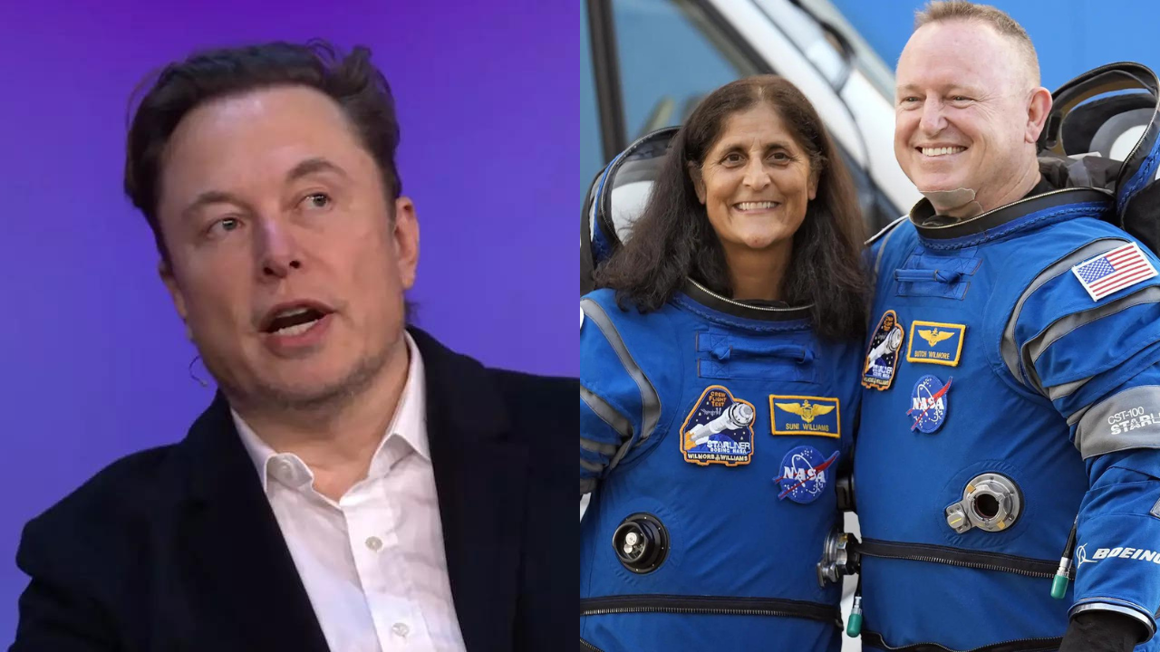 Elon Musk reacts to NASA astronauts Sunita Williams and Butch Wilmore’s ...