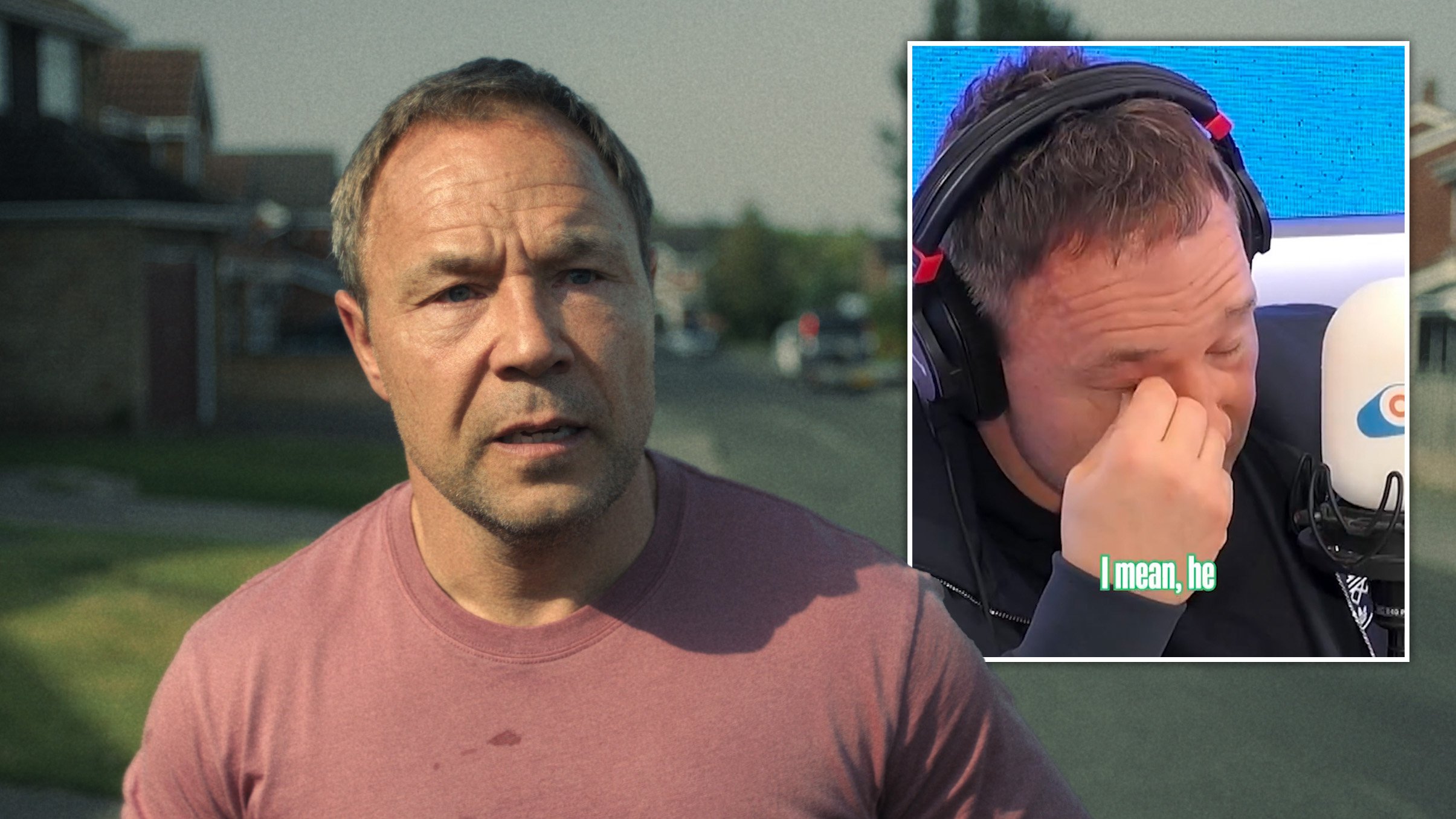 Adolescence star Stephen Graham breaks down in tears during live interview