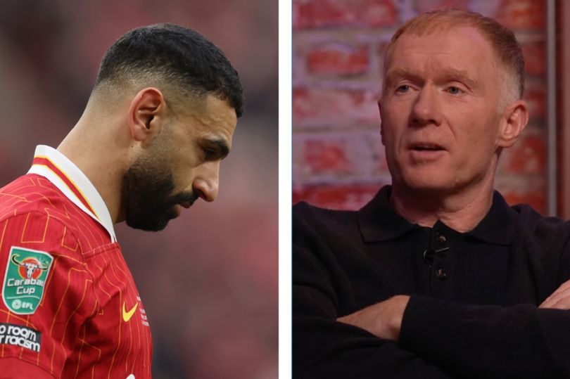 Paul Scholes explains Mohamed Salah Wembley no-show as Liverpool ...