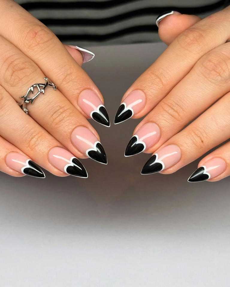 These 30 Black Nail Designs Are All We Want to Wear in 2025