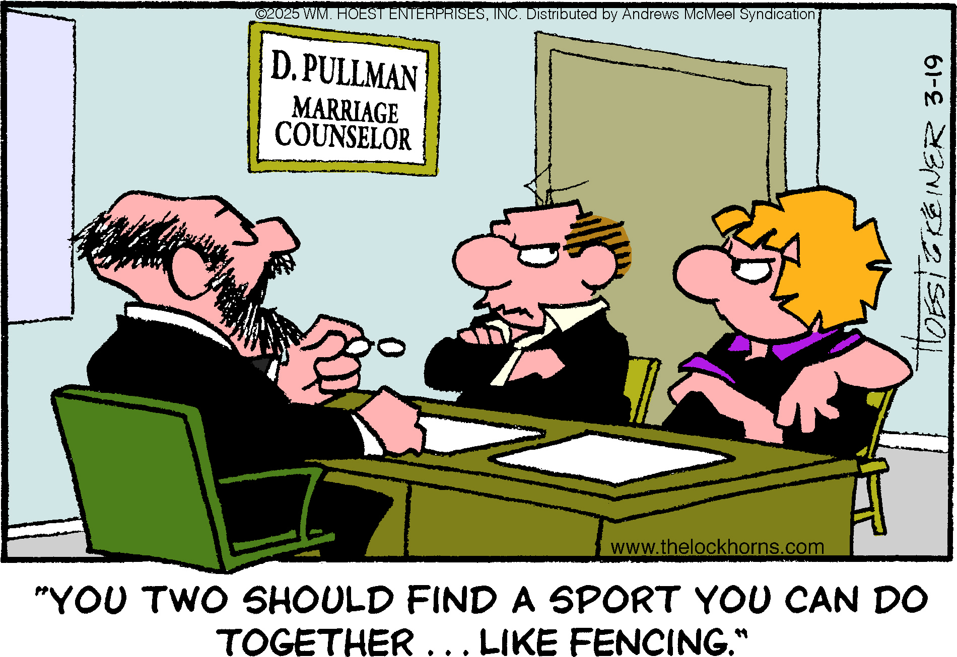 The Lockhorns by Bunny Hoest and John Reiner