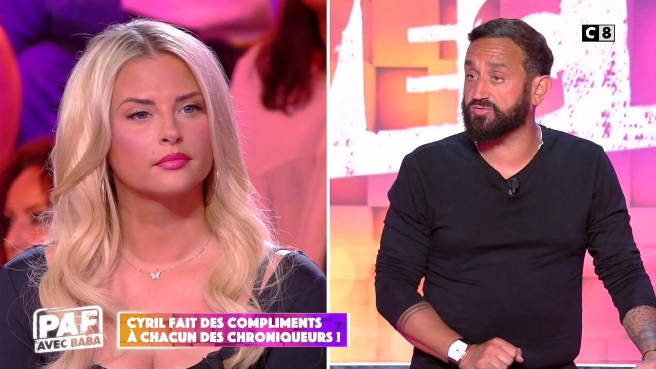 Cyril Hanouna en couple avec Tiphaine Auzière : Kelly Vedovelli s’en mêle, “Quand le chat n’est ...