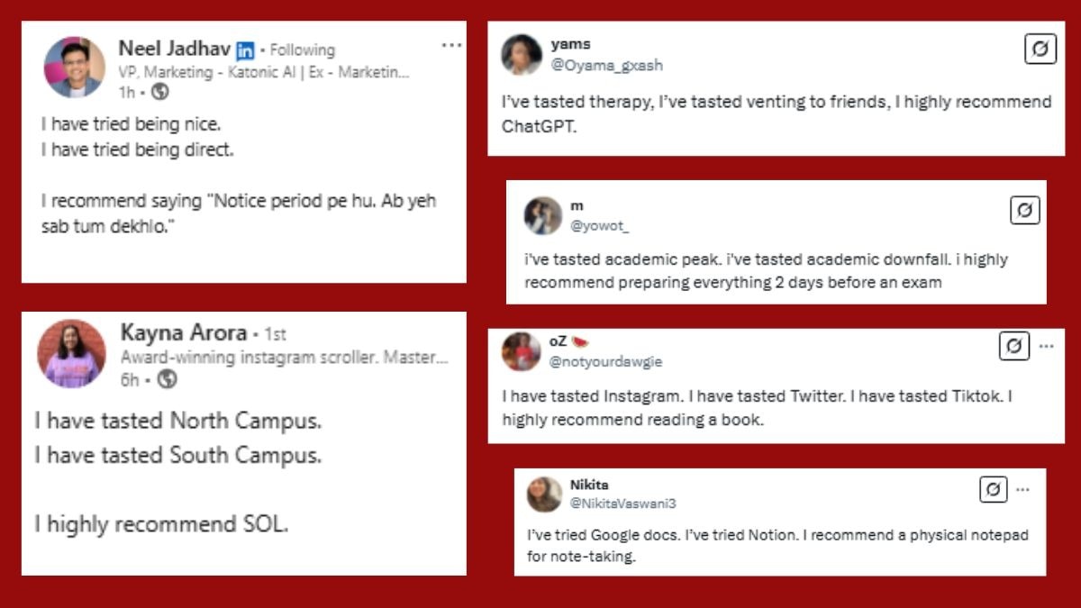 The 'highly recommend' trend is the Internet's latest obsession. Best ...