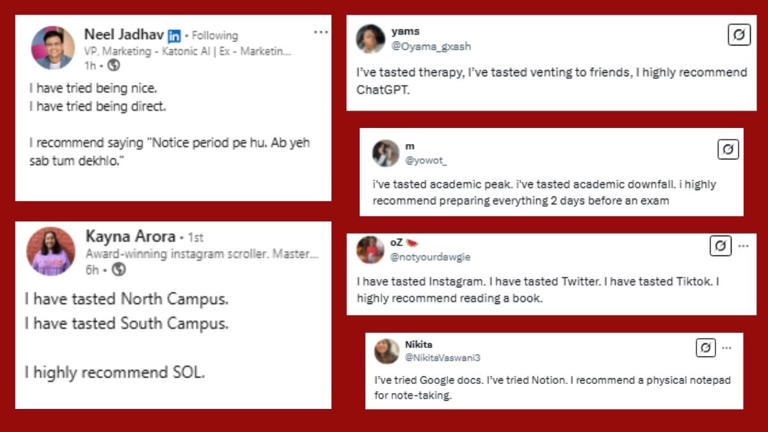 The 'highly recommend' trend is the Internet's latest obsession. Best ...