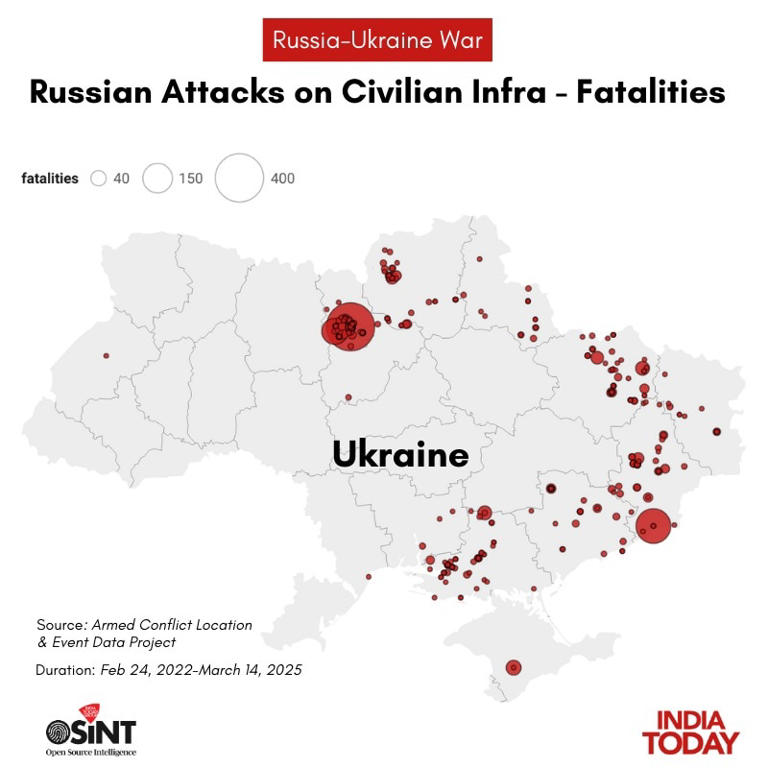 This is Ukraine's map if a ceasefire is achieved today