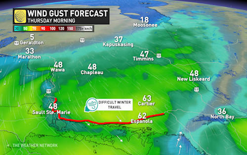 Hello, spring? Storm warnings for whiteouts, 40 cm of snow in parts of ...
