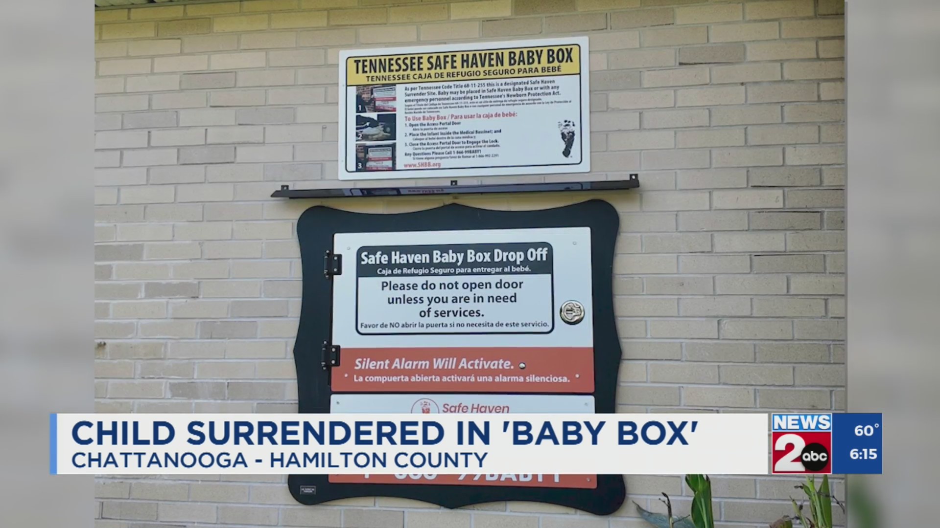 Child surrendered in 'baby box'