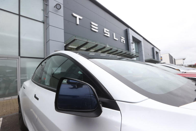 Teslas in Belfast latest to be damaged amid growing anti-Musk protest