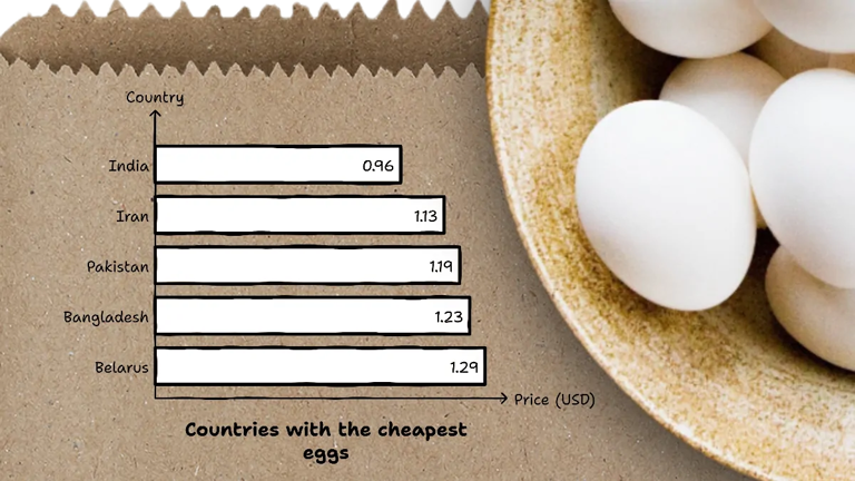 Shell Shocked: How Much Do Eggs Cost Around the World?