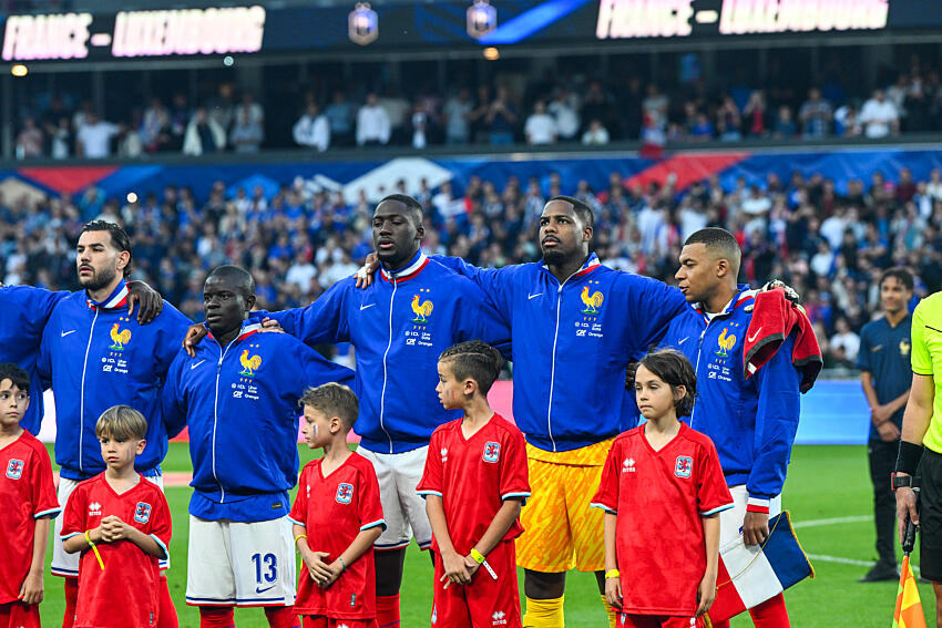 Croatia/France – Les Bleus line-up announced with Dembélé as center forward