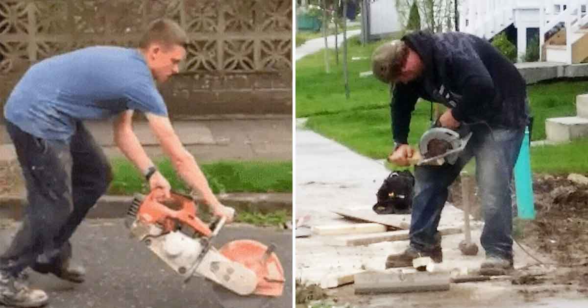19 Photos Where Nobody Should Be Using Power Tools