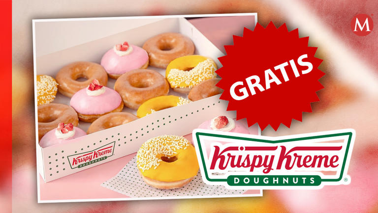 ¿Quieres una dona GRATIS? Krispy Kreme lanza promoción para hoy 20 de marzo; así puedes conseguirla